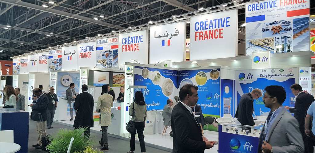 French F&B processing industry displayed 2 national pavilions at Gulfood